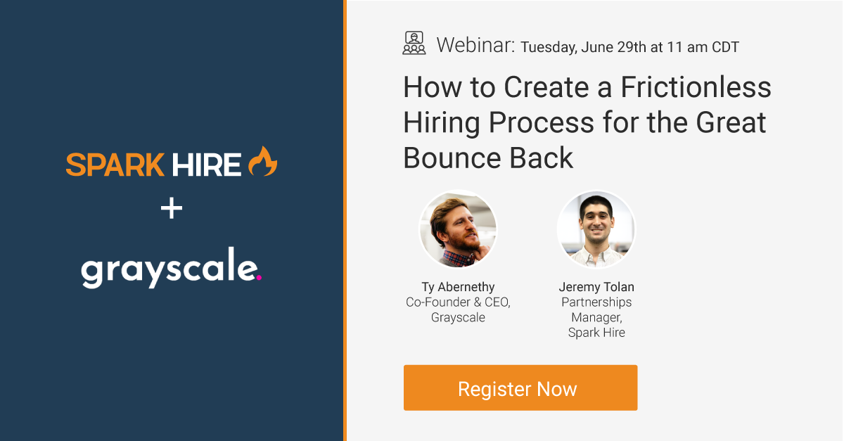 How to Create a Frictionless Hiring Process for the Great Bounce Back